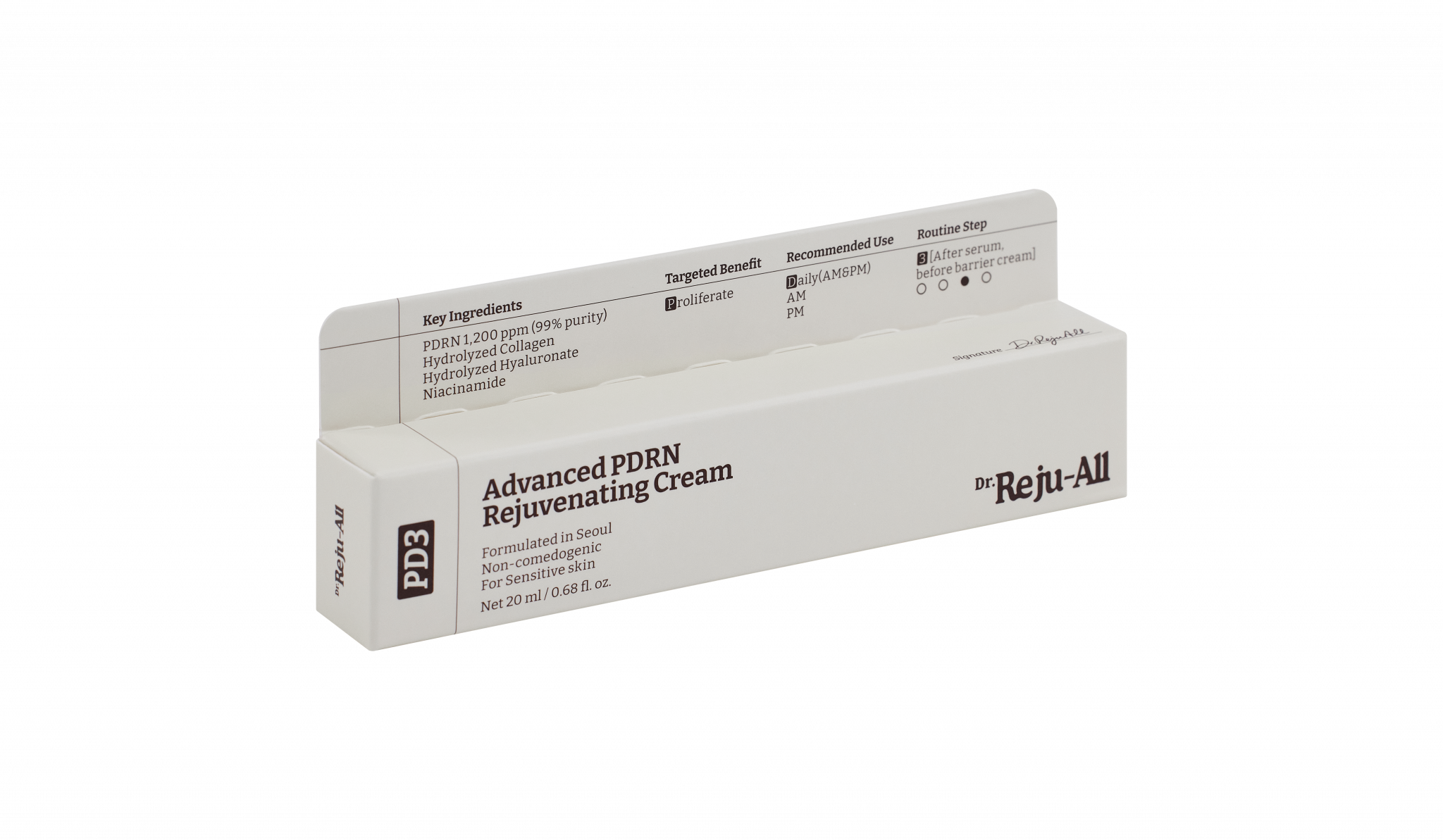 Dr. Reju-All Advanced PDRN Rejuvenating Cream - 20ml - Muse Beauty